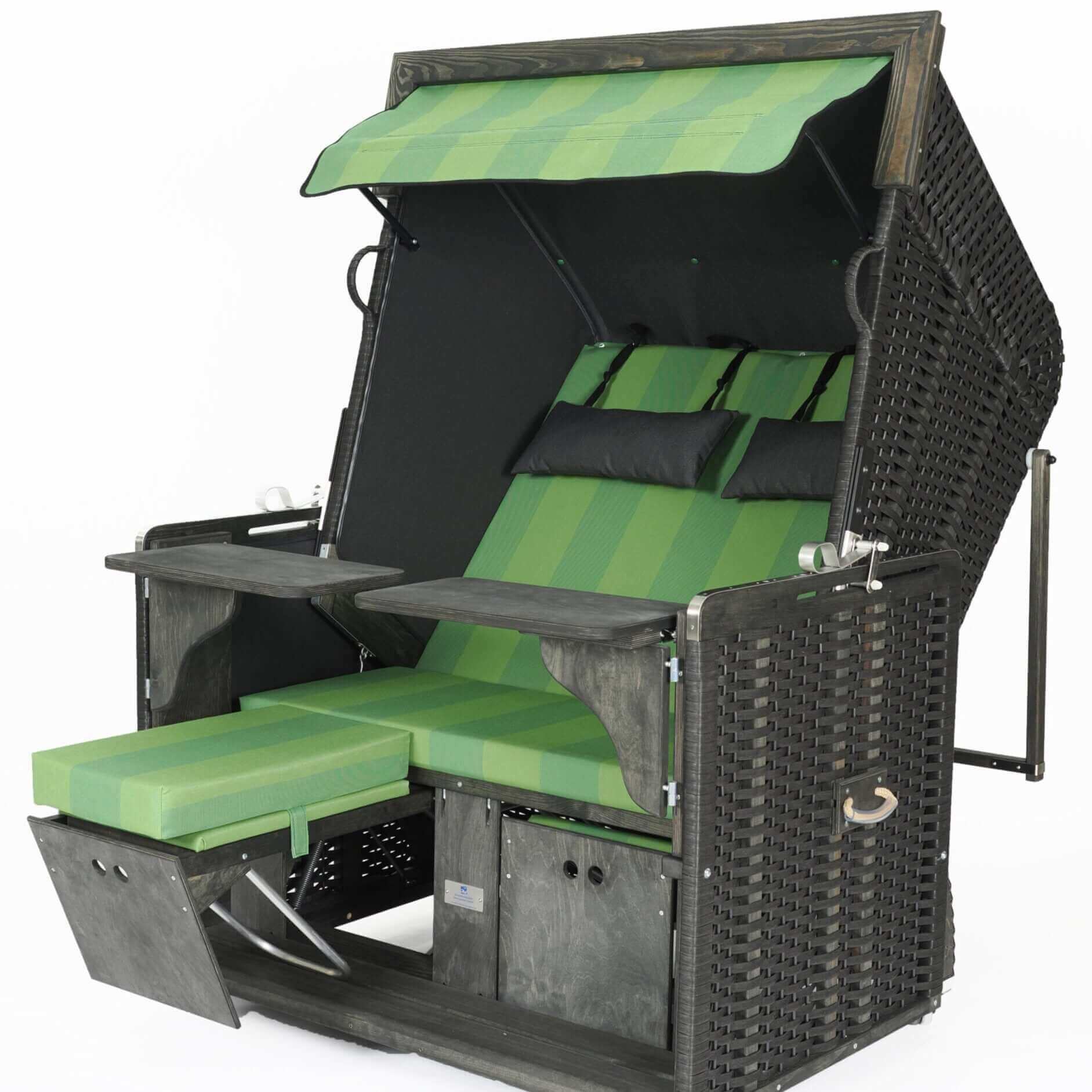 Strandkorb Heringsdorf Modell Juist 2-Sitzer B 300